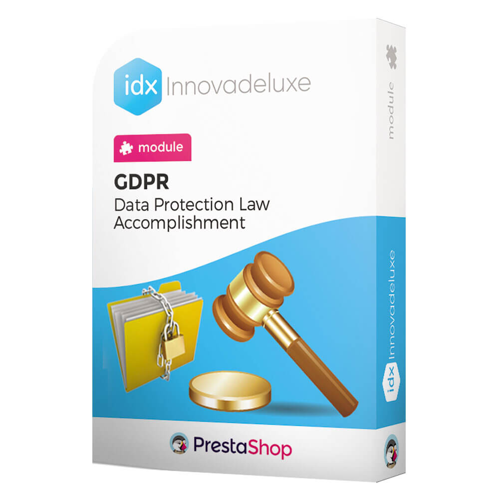 Data Protection Regulation (GDPR) compliance module - IDX
