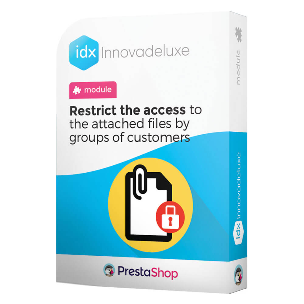 Module for downloading attachments by customer groups - IDX
