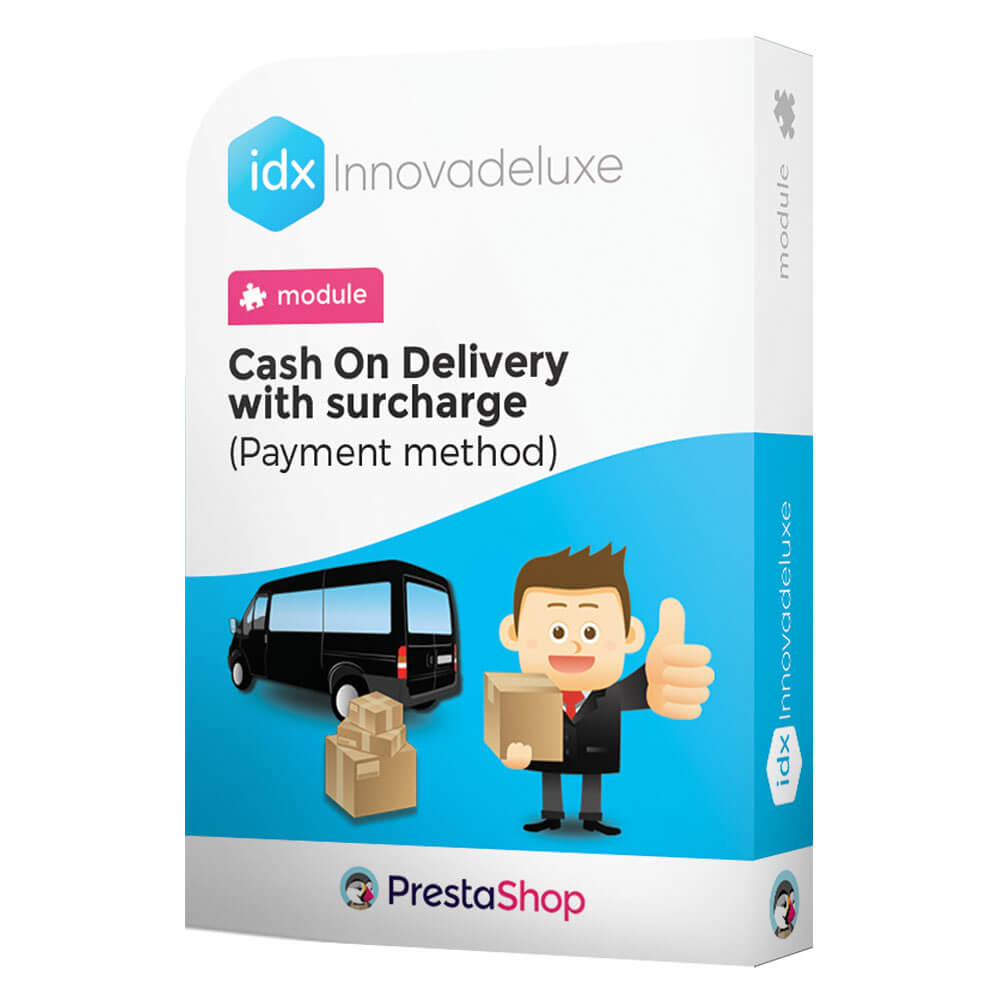 Cash on delivery payment module (for a surcharge) - Innovadeluxe