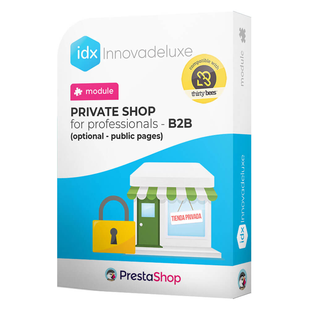 Module to make the private shop for professionals | IDX