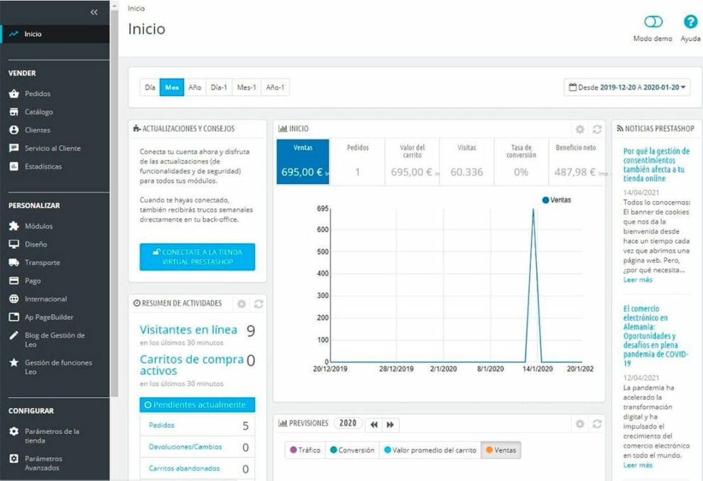 What is PrestaShop? 】 Features and Functionalities - IDX